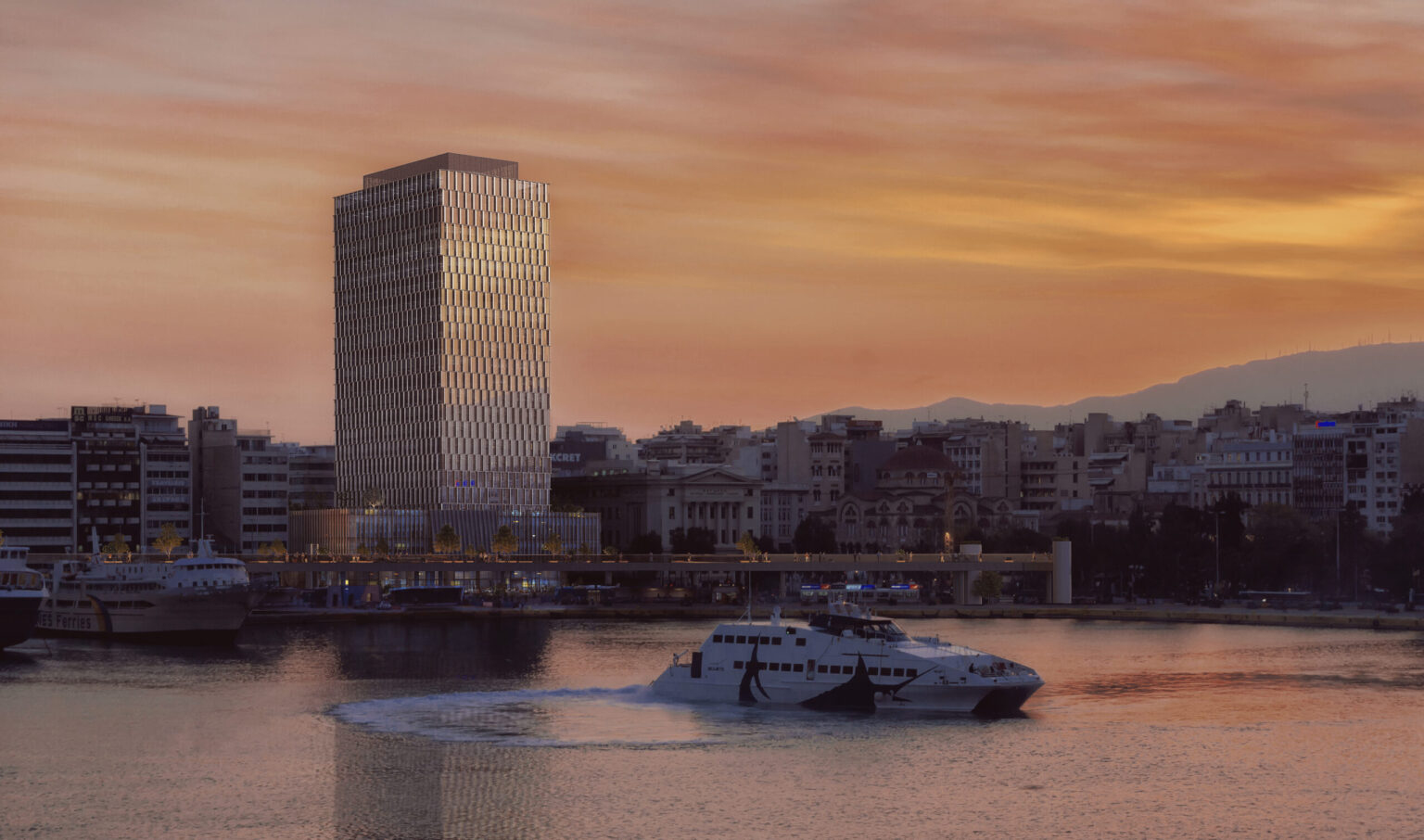 Location - Piraeus Tower